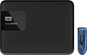 WD - Easystore 4TB External USB 3.0 Portable Hard Drive with 32GB ...