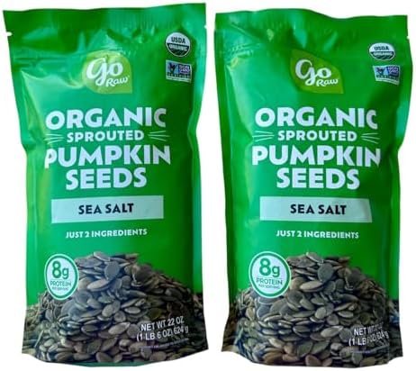 Amazon.com : Go Raw Organic Sprouted Pumpkin Seeds, 14 Oz : Cooking And ...