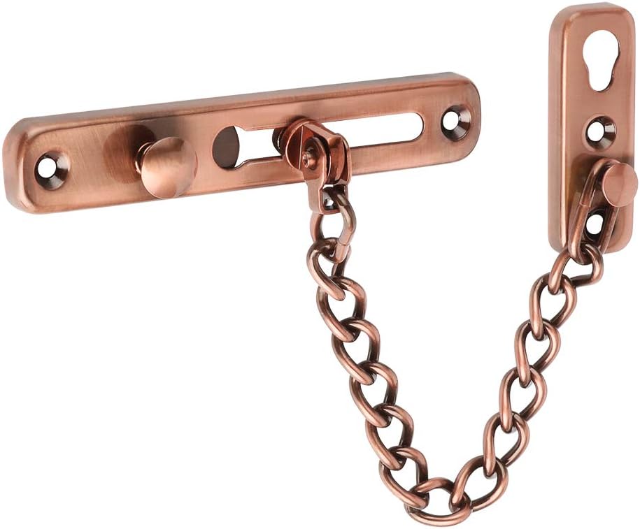 SCHLAGE Ives by Schlage 481F15 Chain Door Guard, Satin Nickel - Chain ...