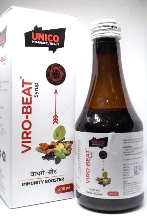 Buy VIRO-BEAT SYRUP IMMUNITY BOOSTER 200ML (1) Online at Low Prices in ...