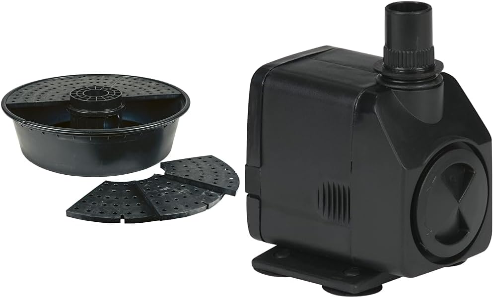 Amazon.com: Little Giant 36" Disappearing Fountain Basin with 115V 300 ...
