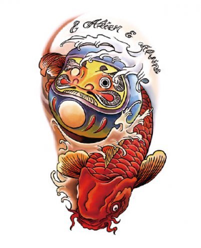 Evil Fish Tattoos 250 Beautiful Koi Fish Tattoo Designs Their