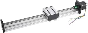 Amazon.com: TenNuoDa Linear Motion Rail Guide,0808 Ballscrew Single ...