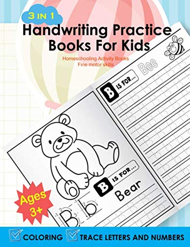 Handwriting Practice Books For Kids: Books for preschoolers ...