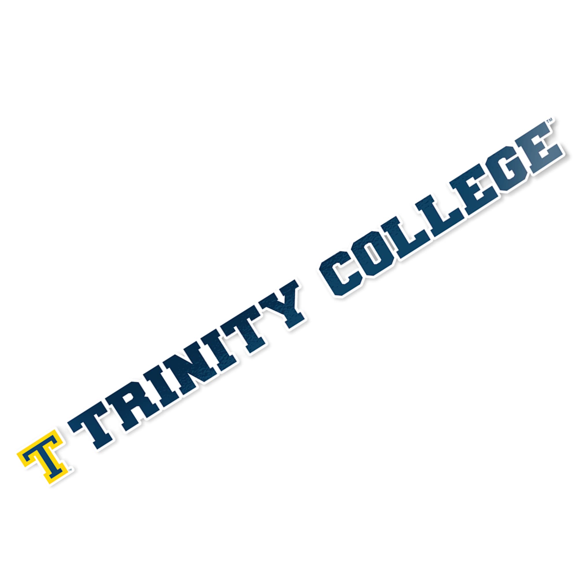 Buy Trinity College Bantams Name Logo Vinyl Decal Laptop Water Bottle ...