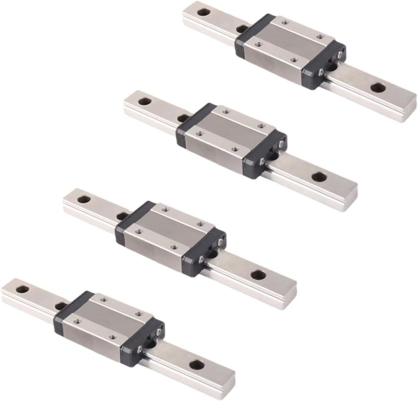 Coavoo MGN12 Linear Rail 140mm 5.51" 4PCS MGN12 Miniature Linear Motion ...