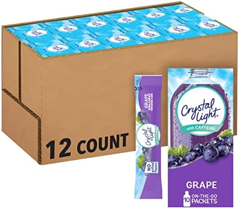 Amazon.com : Crystal Light On The Go Citrus Caffeine, 10 Packets (Pack ...