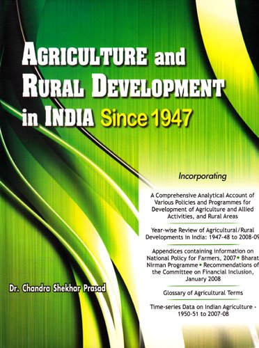 Agriculture and Rural Development in India Since 1947: Prasad, Chandra ...