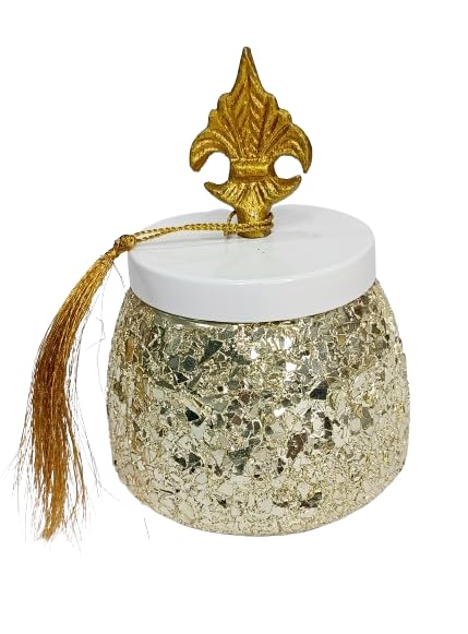 Buy BEST Silver Metal Container/Diwali gift/Chocolate box/Dryfruit Box ...