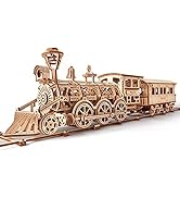 Amazon.com: Wood Trick Wooden Toy Train Set with Railway - 34x7 ...