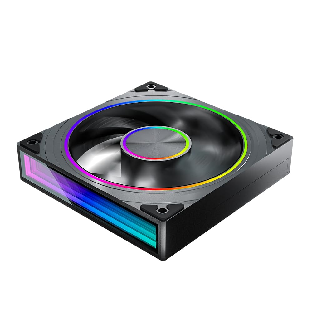 Snapklik.com : Transwarp 120mm RGB Reverse Fan, Infinity Mirror 5V ARGB ...