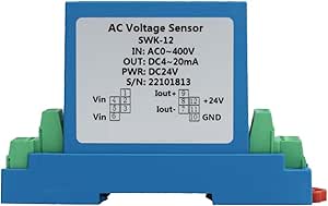 Amazon.co.jp: SWK-12 AC Voltage Transmitter AC0-1000V Analog 4-20mA 0-10V RS485 Output Current ...