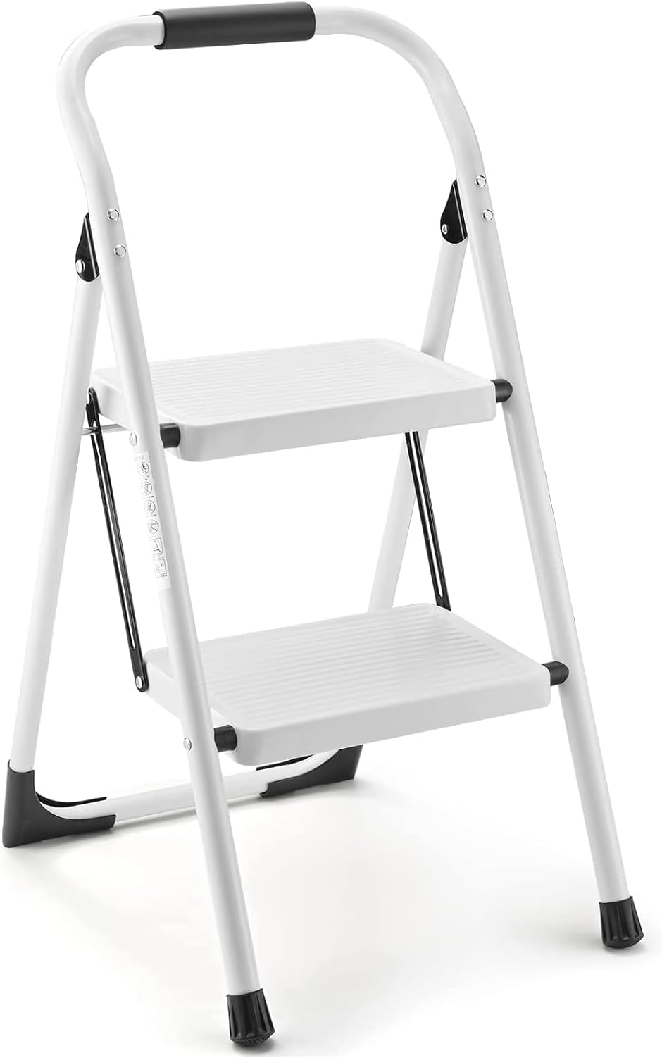 Amazon.com: Step Stool for Adults,2 Step Ladder Folding 330 lbs Anti ...