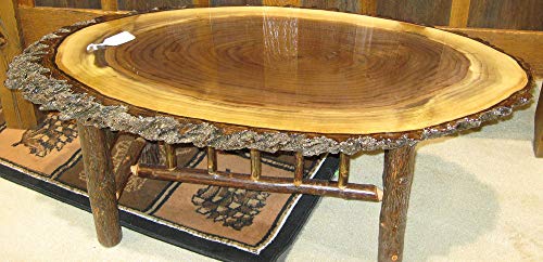 Amazon.com: Log Slab Coffee Table : Home & Kitchen