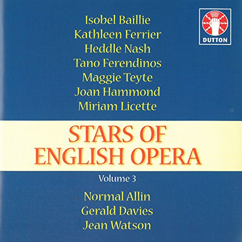 VARIOUS ARTISTS - Stars of English Opera, Vol.3 - Amazon.com Music