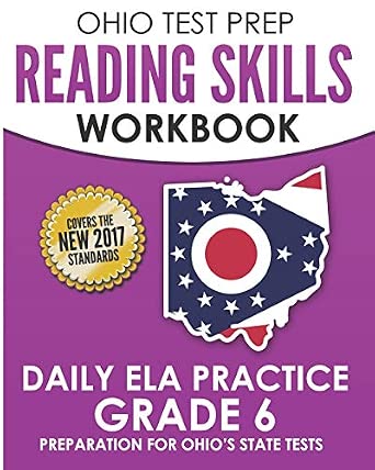 Amazon.com: OHIO TEST PREP Reading Skills Workbook Daily ELA Practice ...