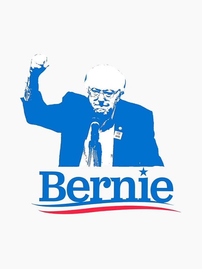 Amazon.com: MAGNET Bernie Sanders Magnetic Vinyl Car Bumper Sticker 5 ...