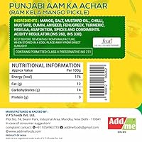 Add me Punjabi aam ka achar Home made Ramkela Mango Pickle 500gm North ...