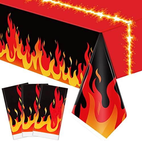 Amazon.com: GZBJMYGS Flame Torch Tablecloths Artificial Faux Fire Fake ...