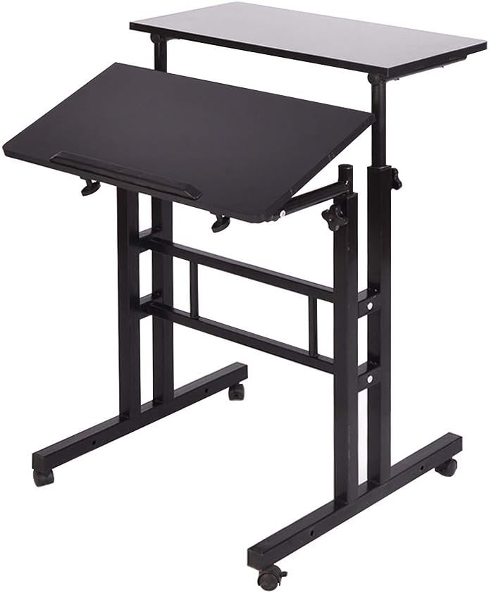 Amazon.com: Soges Adjustable Stand Up Desk Computer Desk Workstation ...