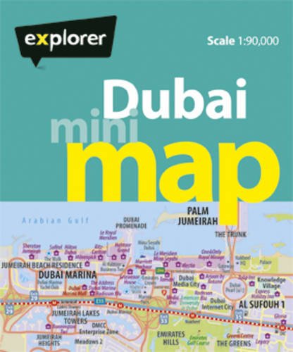 Dubai Mini Map: Amazon.co.uk: 9789948450948: Books