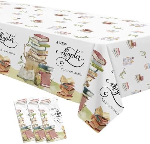 Amazon.com: APOWBLS Storybook Baby Shower Decorations Tablecloth - A ...