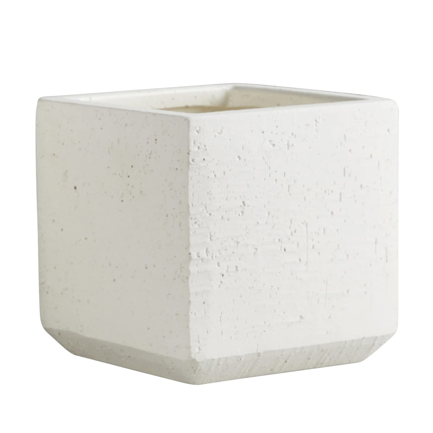 Amazon.com : 47th & Main Modern Contemporary Square Ceramic Planter for ...