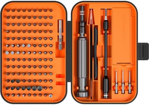 LIFEGOO Precision Screwdriver Set, 150 in 1 with 120 Bits Screwdriver ...