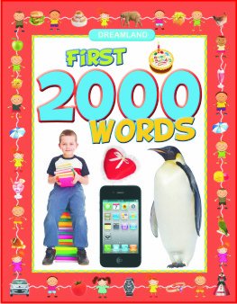 First 2000 Words (Word Books, Dictionaries, Phonics) : Dreamland ...