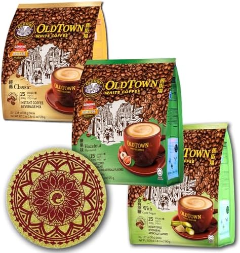 Amazon.com: (3 Pack Mixed - Classic, Hazelnut, Sugar Cane) OLD TOWN (3 ...