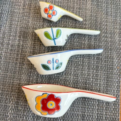 Amazon.com: Bits and Pieces - Ceramic Chicken Measuring Spoons ...