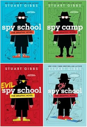 Spy School Graphic Novels Series 4-Books Collection Set - Spy School ...