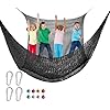 Amazon.com: Toriexon Climbing Cargo Net 9.8' x 9.8', Double Layers ...