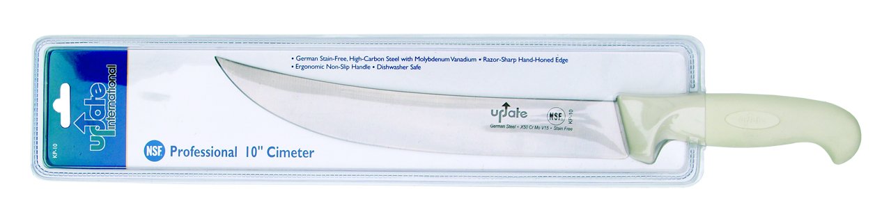 Amazon.com: 10" German Steel Cimeter Knife : Home & Kitchen