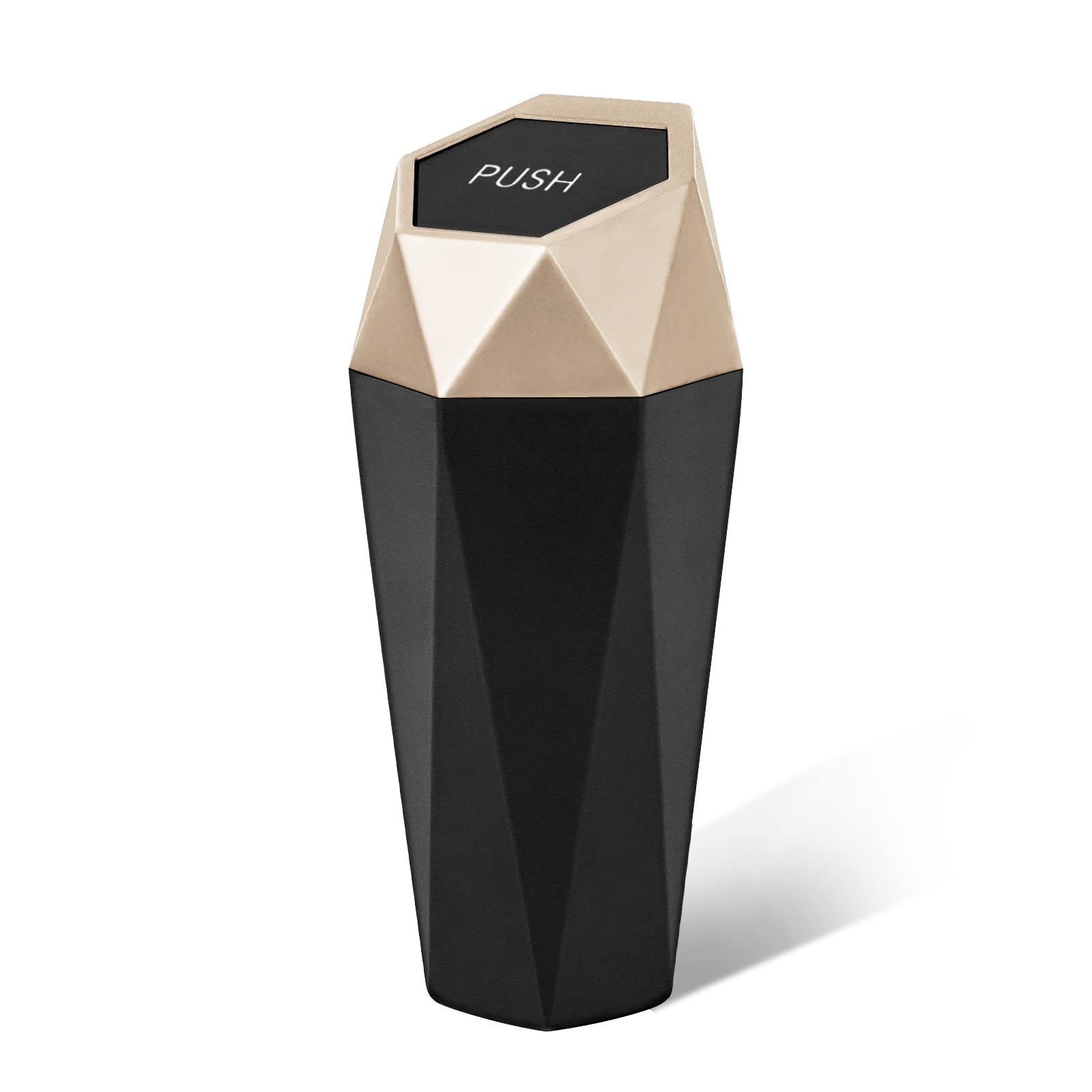 SINSEN Car Trash Can, Garbage Bin Mini Trashcan, Interior Automotive ...