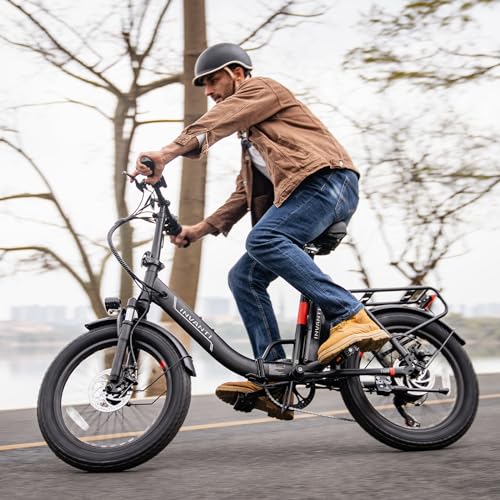 INVANTI Electric Bike, 20" Fat Tire Step-Thru Electric Bicycle, 900W ...