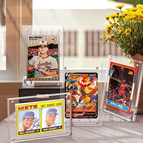Snapklik.com : Acrylic Card Frame, Magnetic Trading Card Display Frames ...