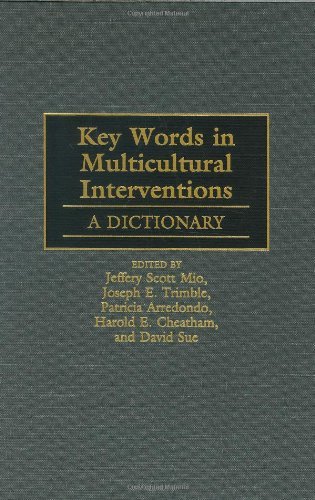 Key Words in Multicultural Interventions: A Dictionary eBook ...