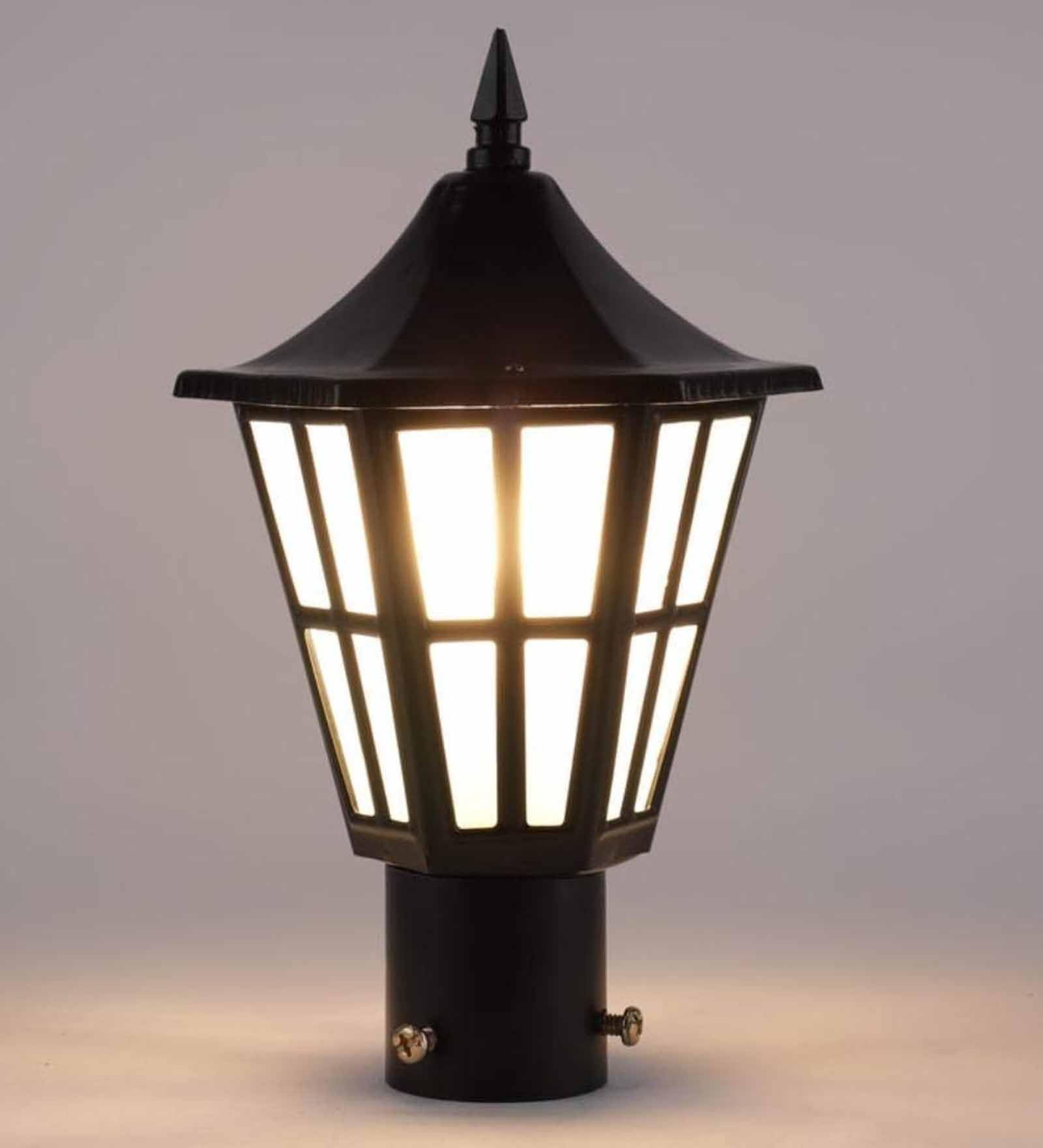 WHITERAY Black gate Light for Home gate/gate lamp/gate Lamps for ...