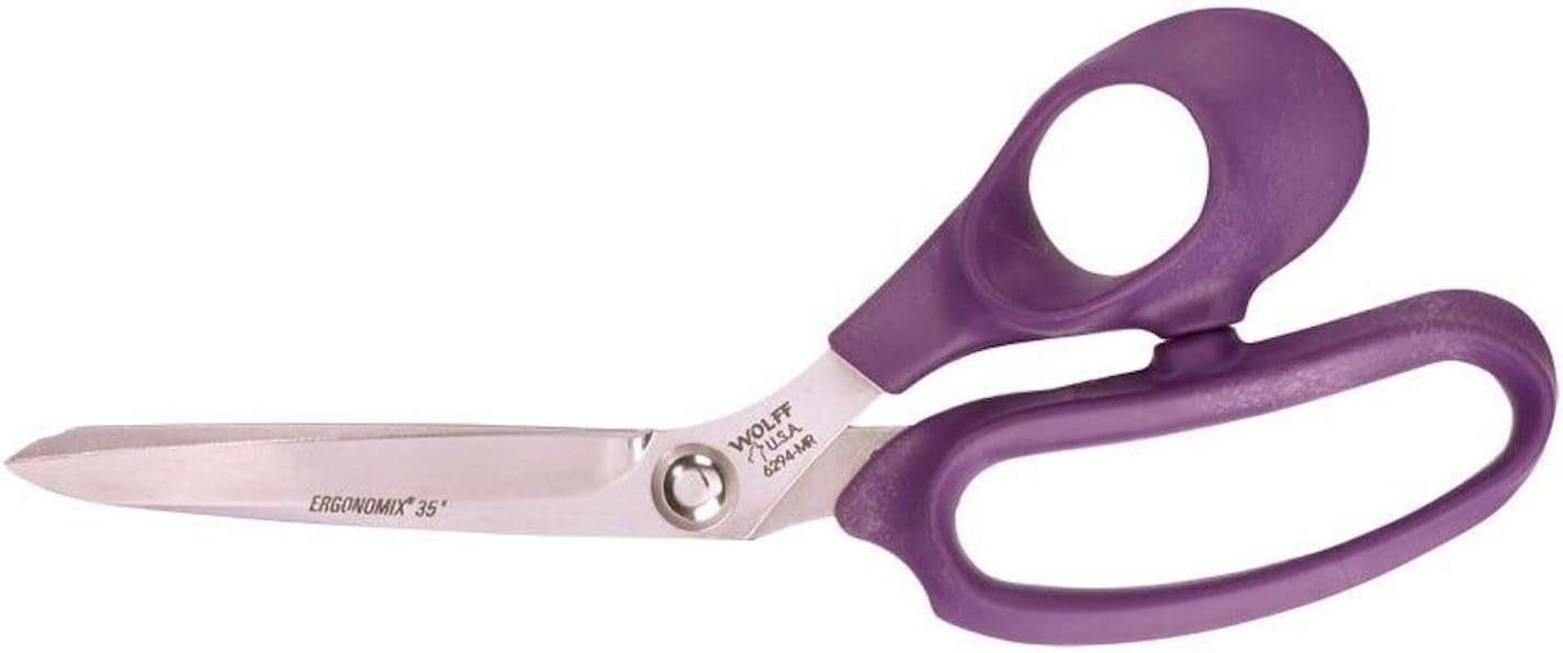 Amazon.com: Wolff Ergonomix 9” Industrial & Fabric Shears/Scissors ...