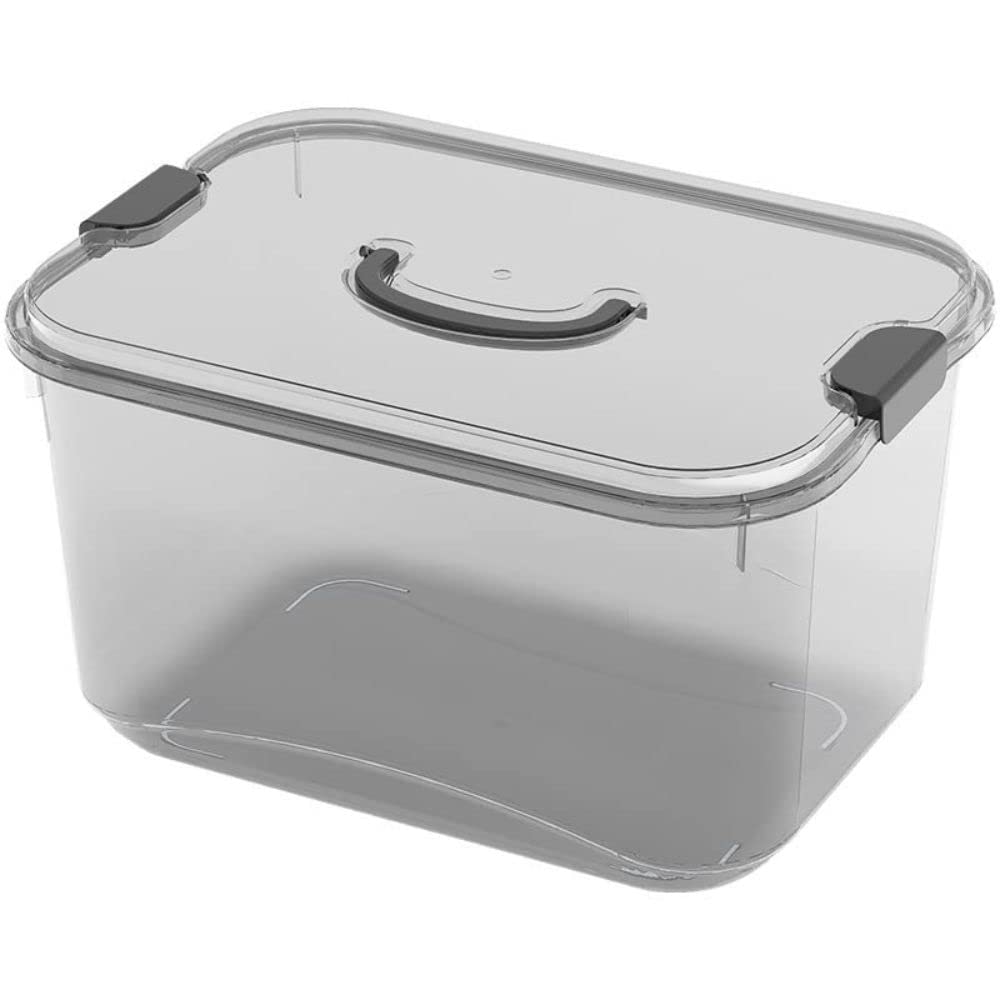 GONICVIN Plastic Storage Boxes, 20L Storage Boxes with Lid Plastic ...