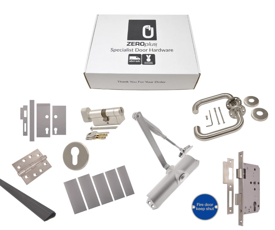 Fire Rated Door Kit, Lockable, Thumb Turn, Lever Operated, Timber Doors ...