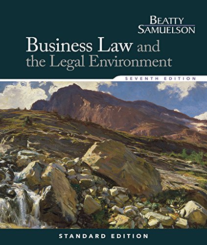 Business Law and the Legal Environment, Standard Edition - Kindle ...