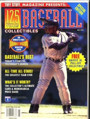 125 Years of Baseball Collectibles Tuff Stuff Magazine (Griffey Pull ...