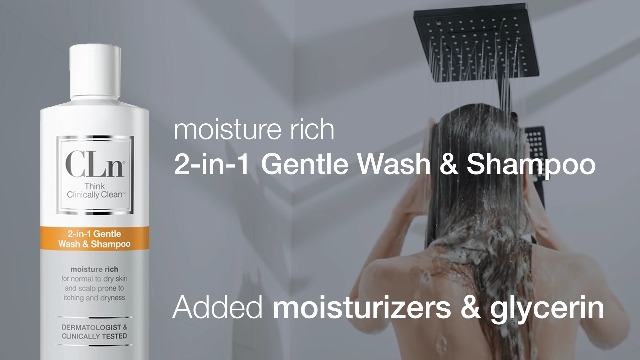 Watch CLn 2-in-1 Gentle Wash & Shampoo on Amazon Live