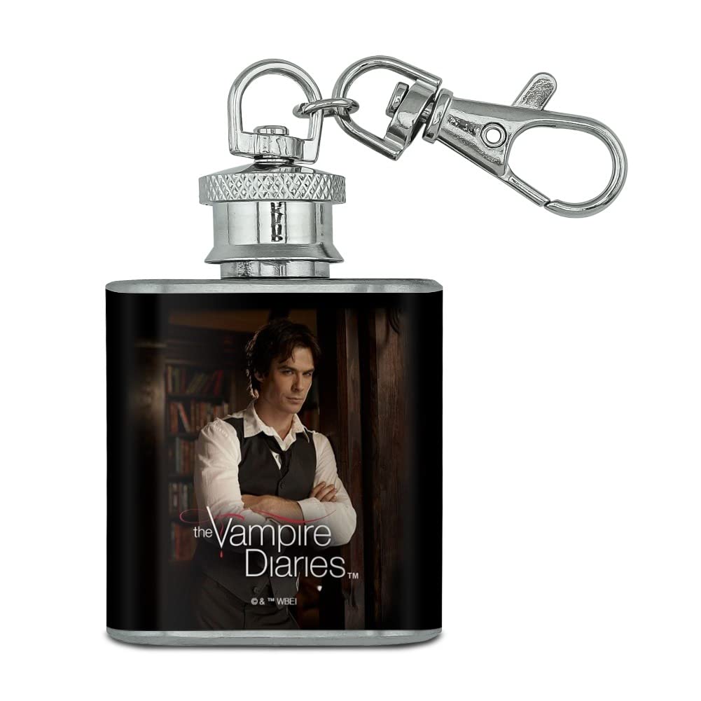 Amazon.com: GRAPHICS & MORE The Vampire Diaries Damon Stainless Steel ...