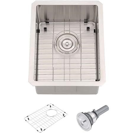 Ruvati 12-inch Undermount Bar Prep Kitchen Sink 16 Gauge Stainless ...