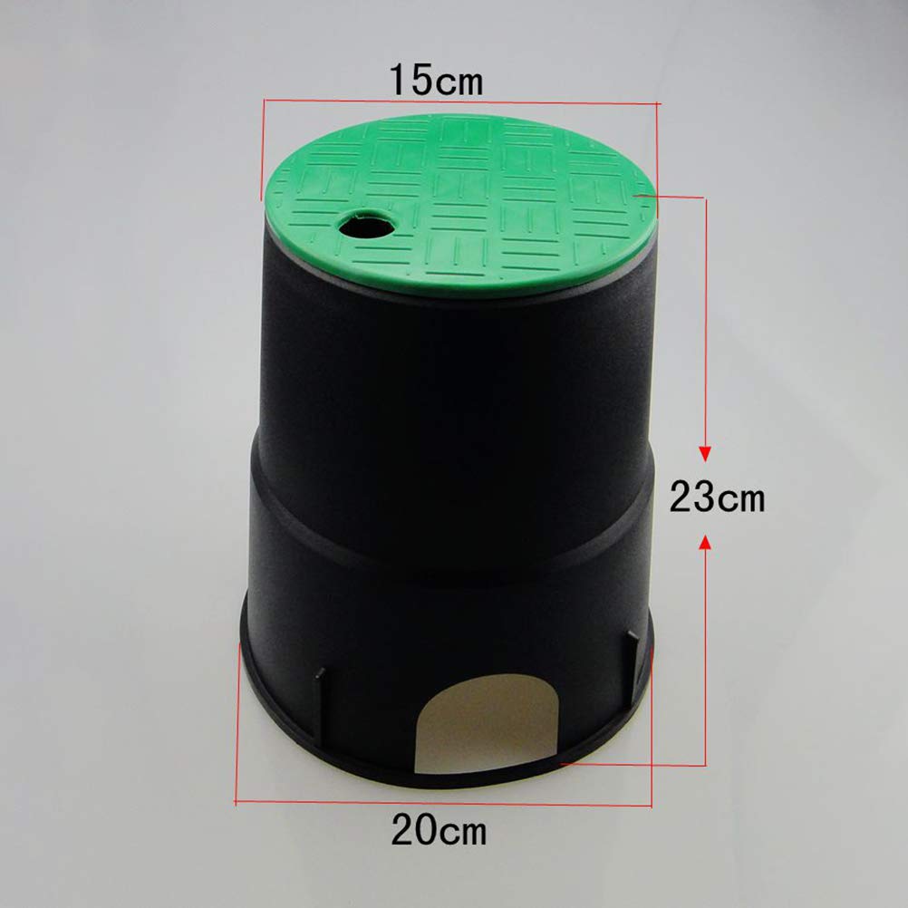 6 Inch Sprinkler Valve Box, Irrigation Valve Box Round Circular Valve ...
