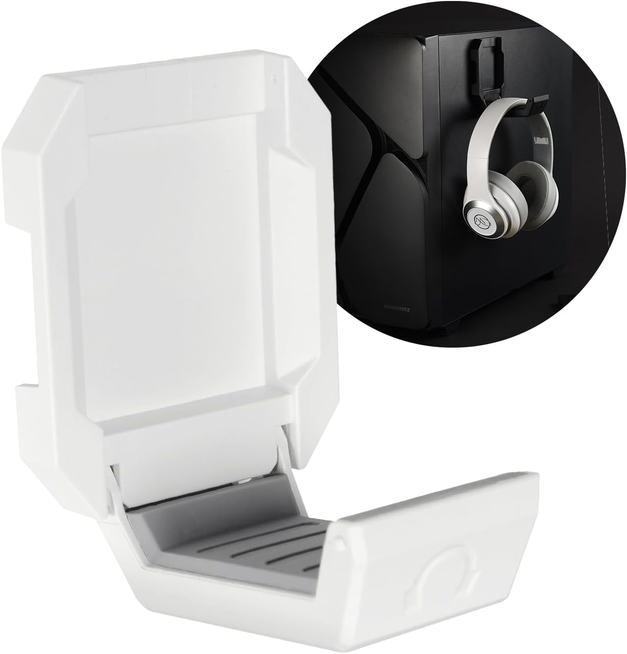 Amazon.com: Enermax Magnetic Mounting Headset Holder/Hanger/Mount with ...