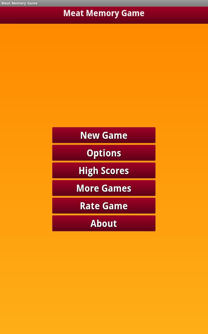 Meat Memory Game - App on Amazon Appstore
